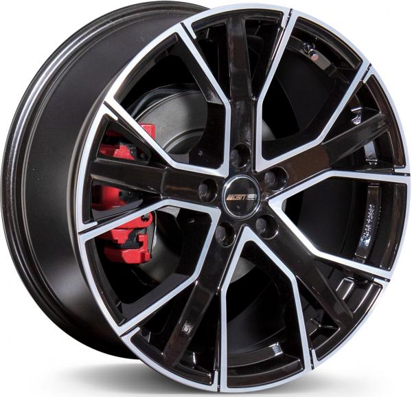 GMP Gunner Black Diamond 19x8,5 ET35 Passer blant annet Audi A4, Audi ...